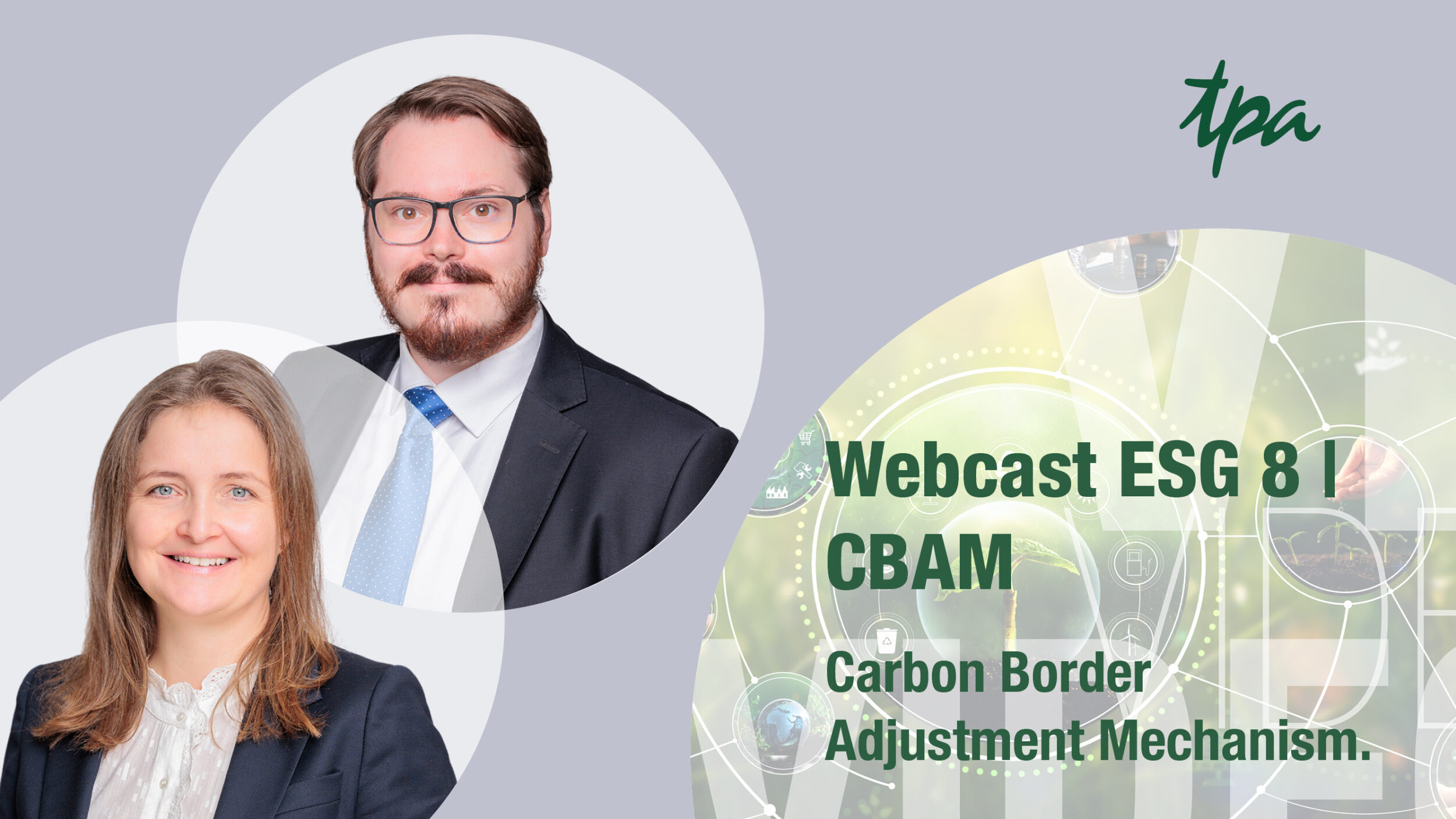 ESG Webcast Folge 8: CBAM - Carbon Border Adjustment Mechanism | TPA Steuerberatung